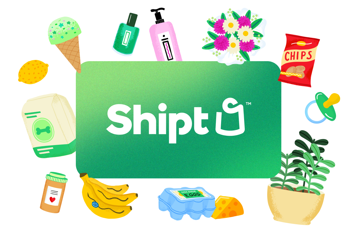 Give the gift of Shipt - Share Credits & Membership